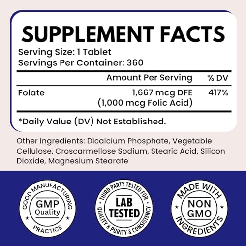 high potency folate for energy