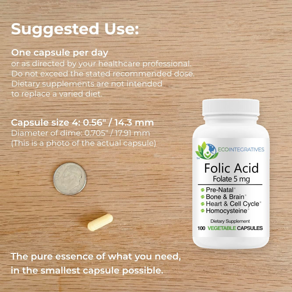 High potency folate for women