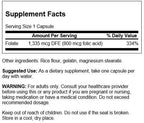 high potency folate supplement Canada