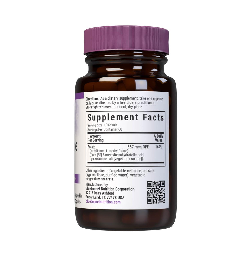 high potency folate supplement capsules