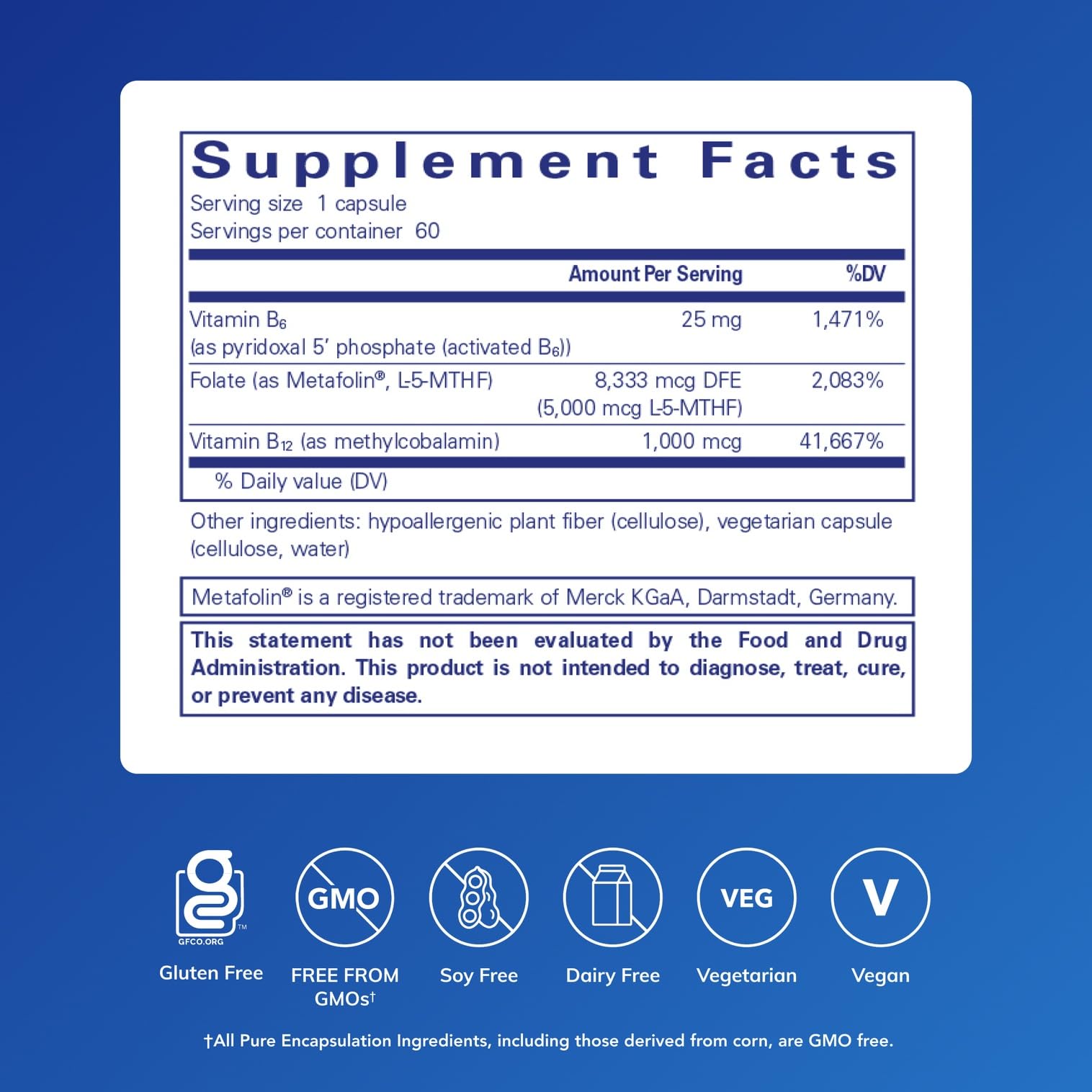 high potency folate supplement for energy