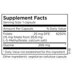High potency folate supplement for health