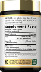 High potency folate supplement for wellness
