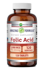 high potency folate supplement tablets