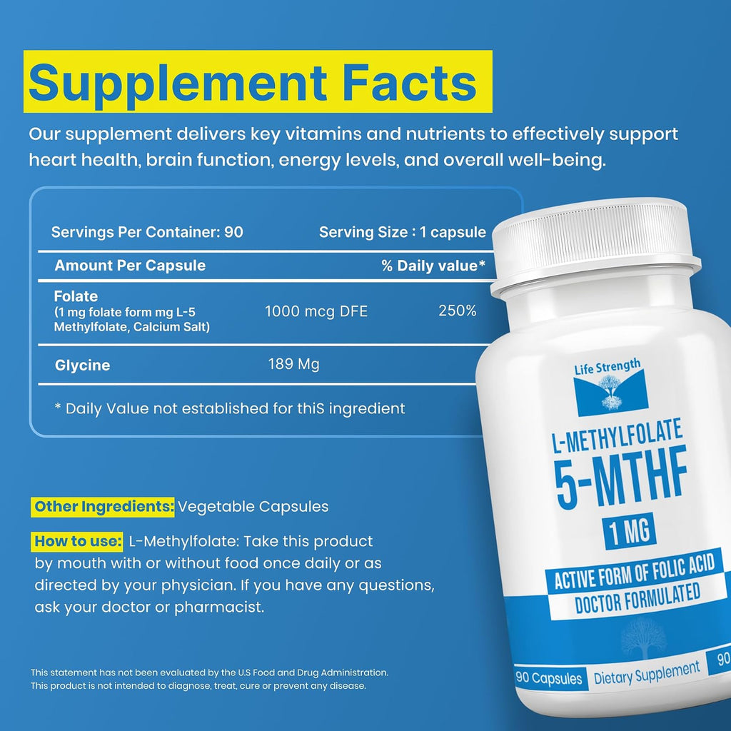 high potency folate supplement