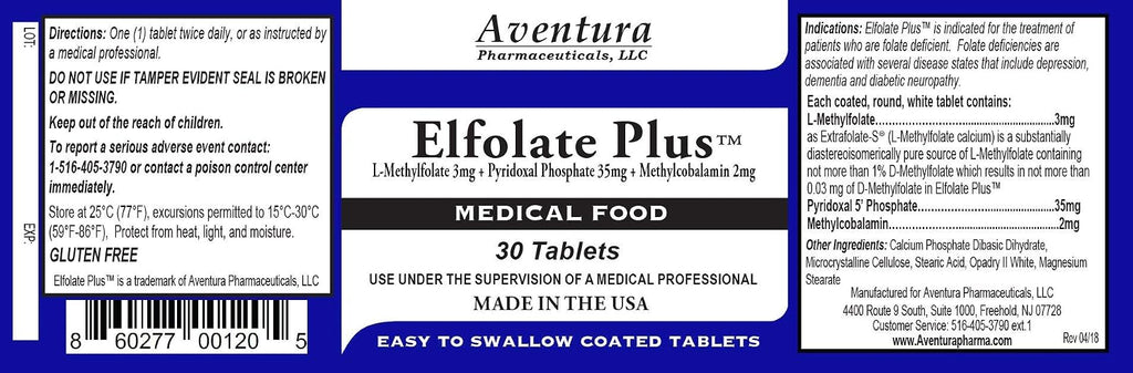 High potency folate supplement