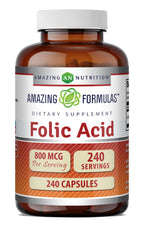 high potency folic acid capsules