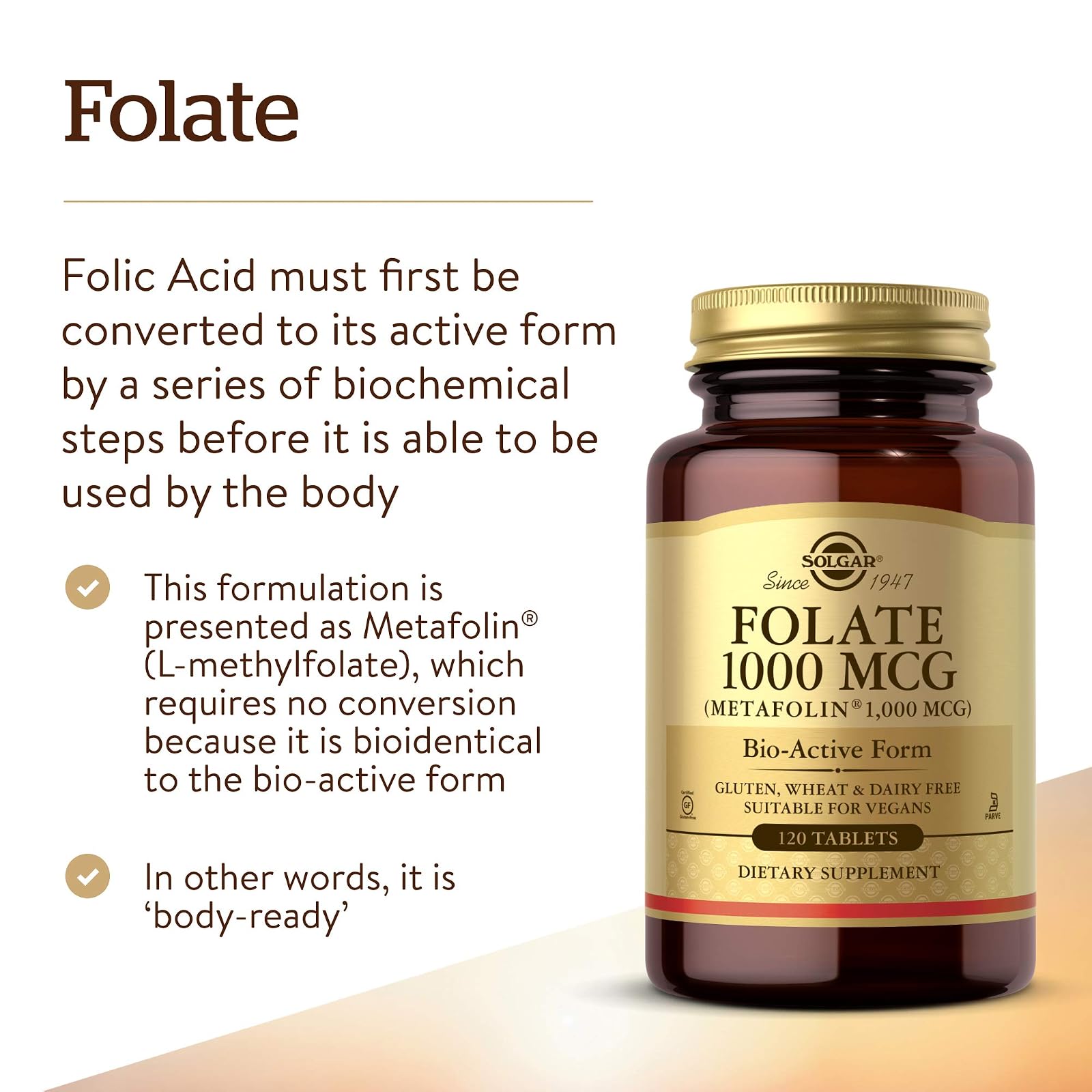 high potency folic acid formula