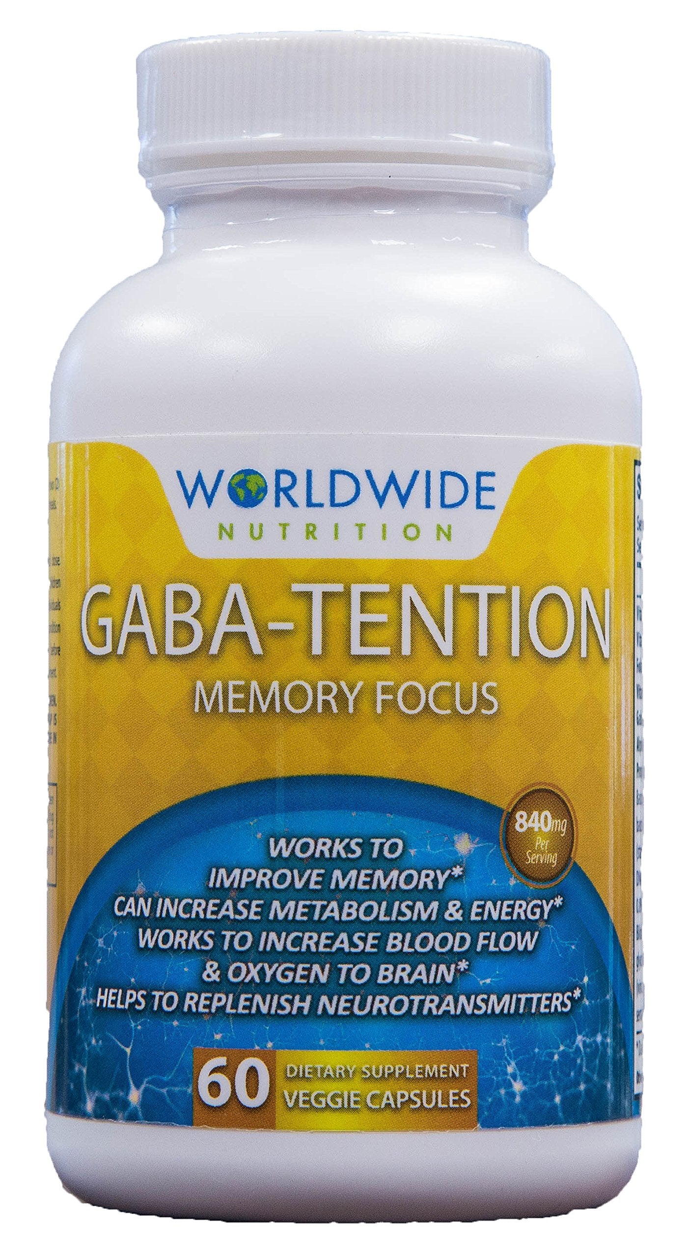 high potency GABA supplement capsules