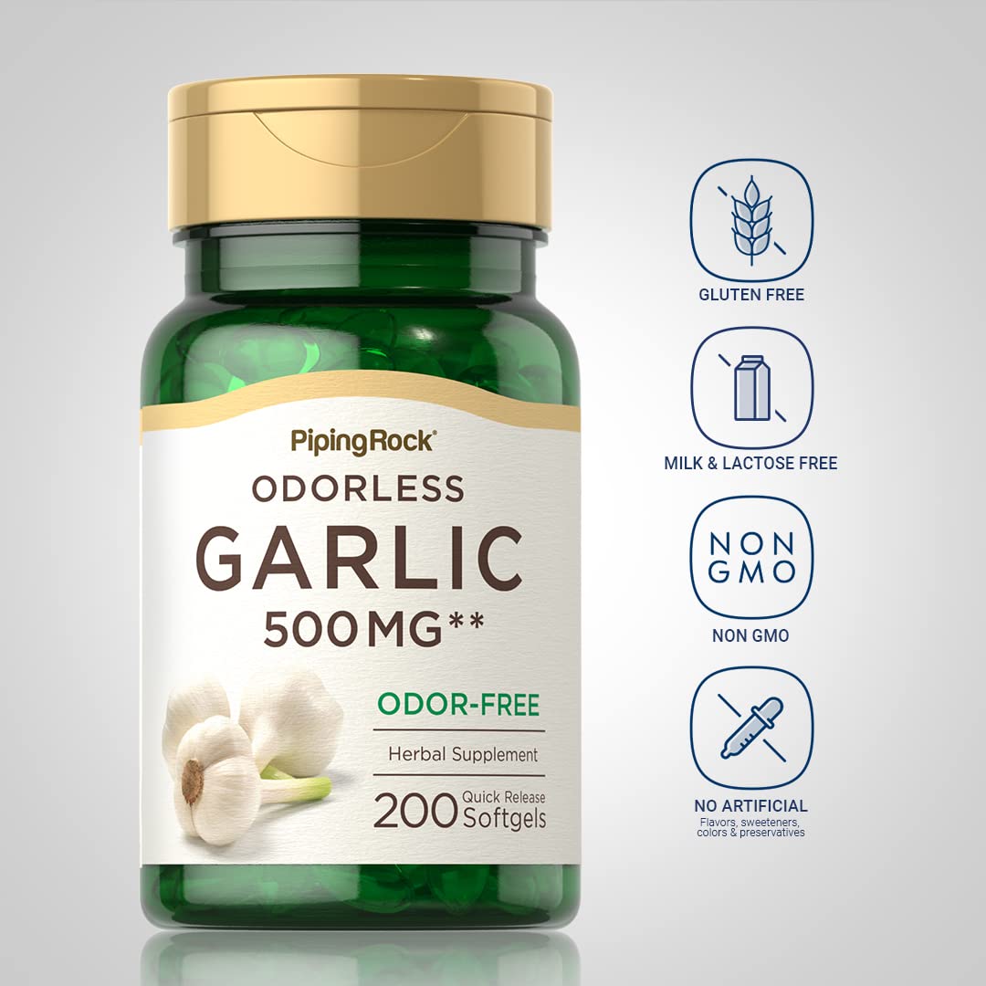 High potency garlic 1000 mg softgels