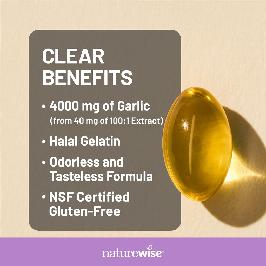 High potency garlic 4000 mg capsules