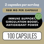 high potency garlic capsules 520 mg