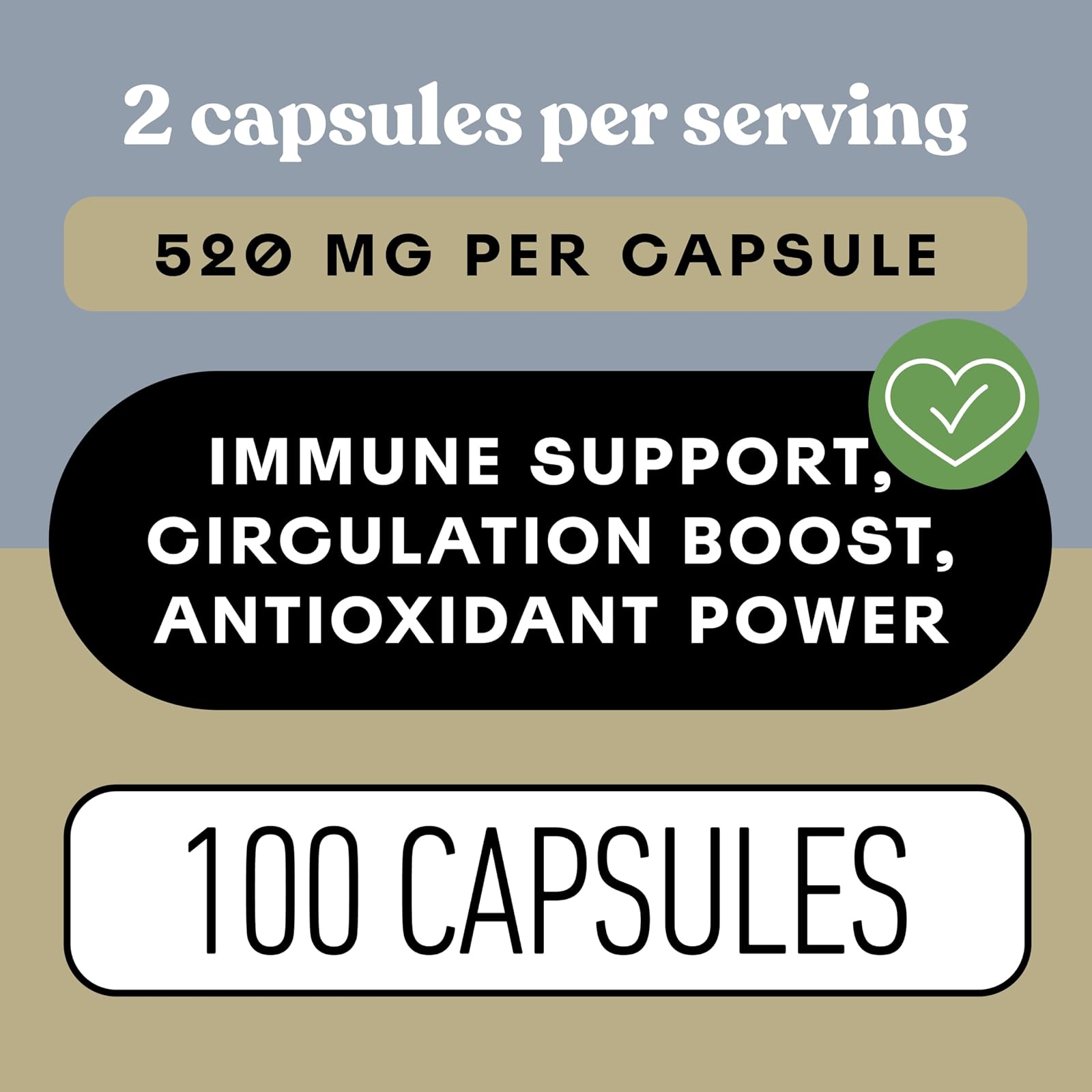 high potency garlic capsules 520 mg