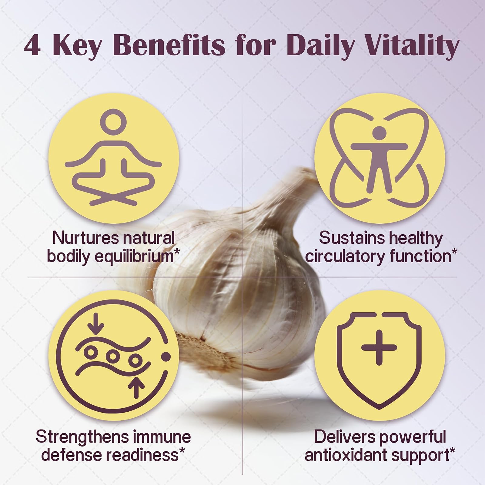 high potency garlic for health
