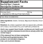high potency garlic for immune support