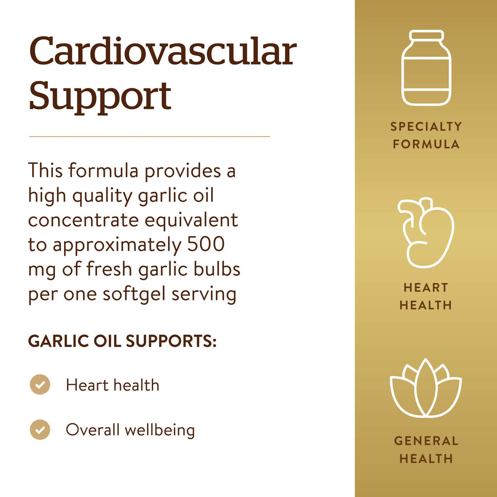 high potency garlic oil perles
