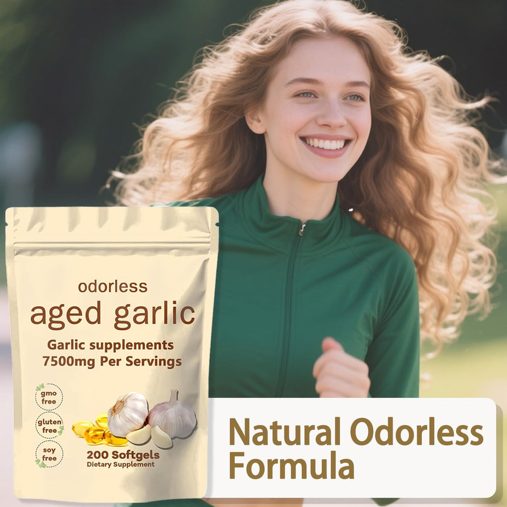 High potency garlic softgels 1000 mg