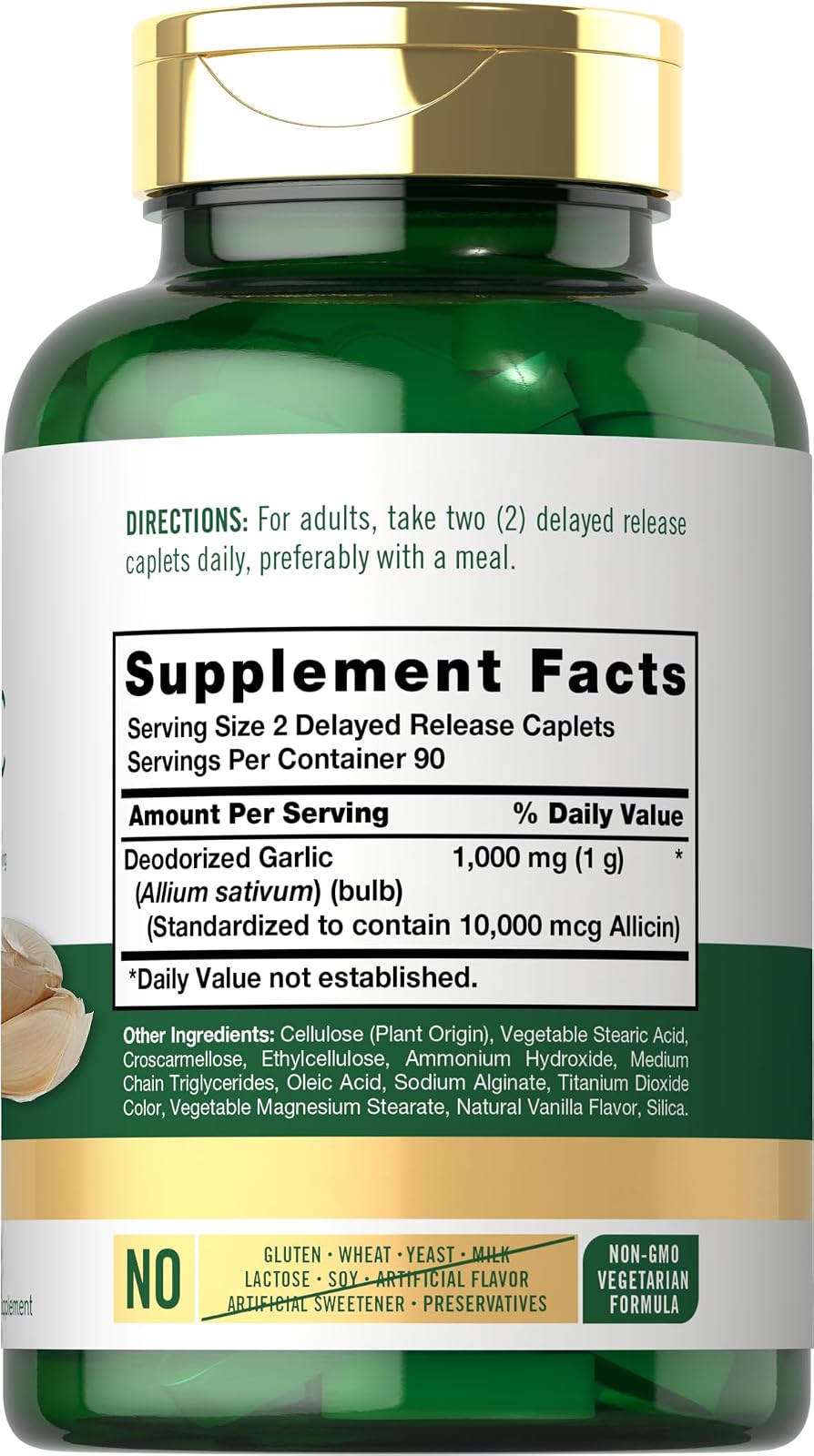 High potency garlic supplement 1000 mg
