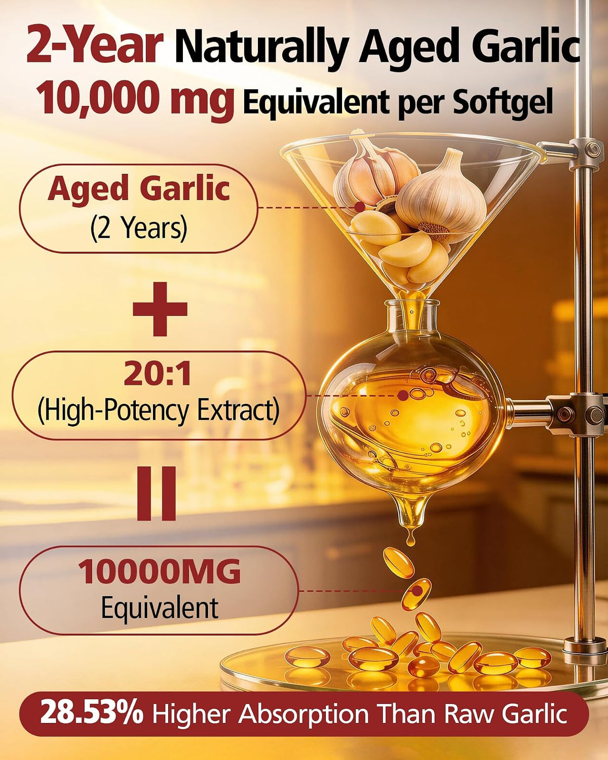 high potency garlic supplement 10000 mg