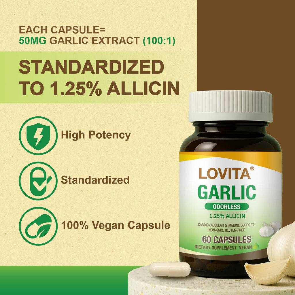 high potency garlic supplement