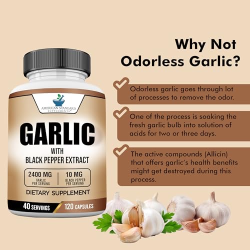 high potency garlic supplement