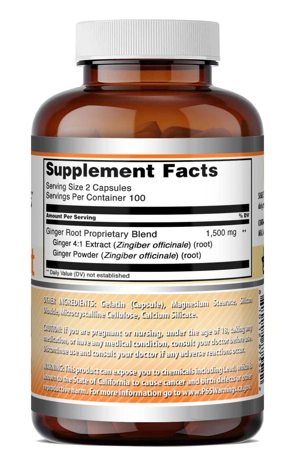 high potency ginger for overall health
