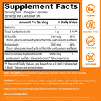 high potency glucosamine 1500 mg capsules
