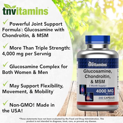 high potency glucosamine capsules