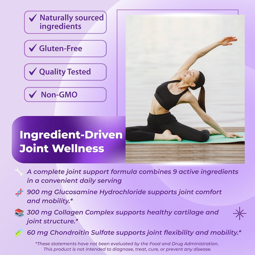 High potency glucosamine for joint relief