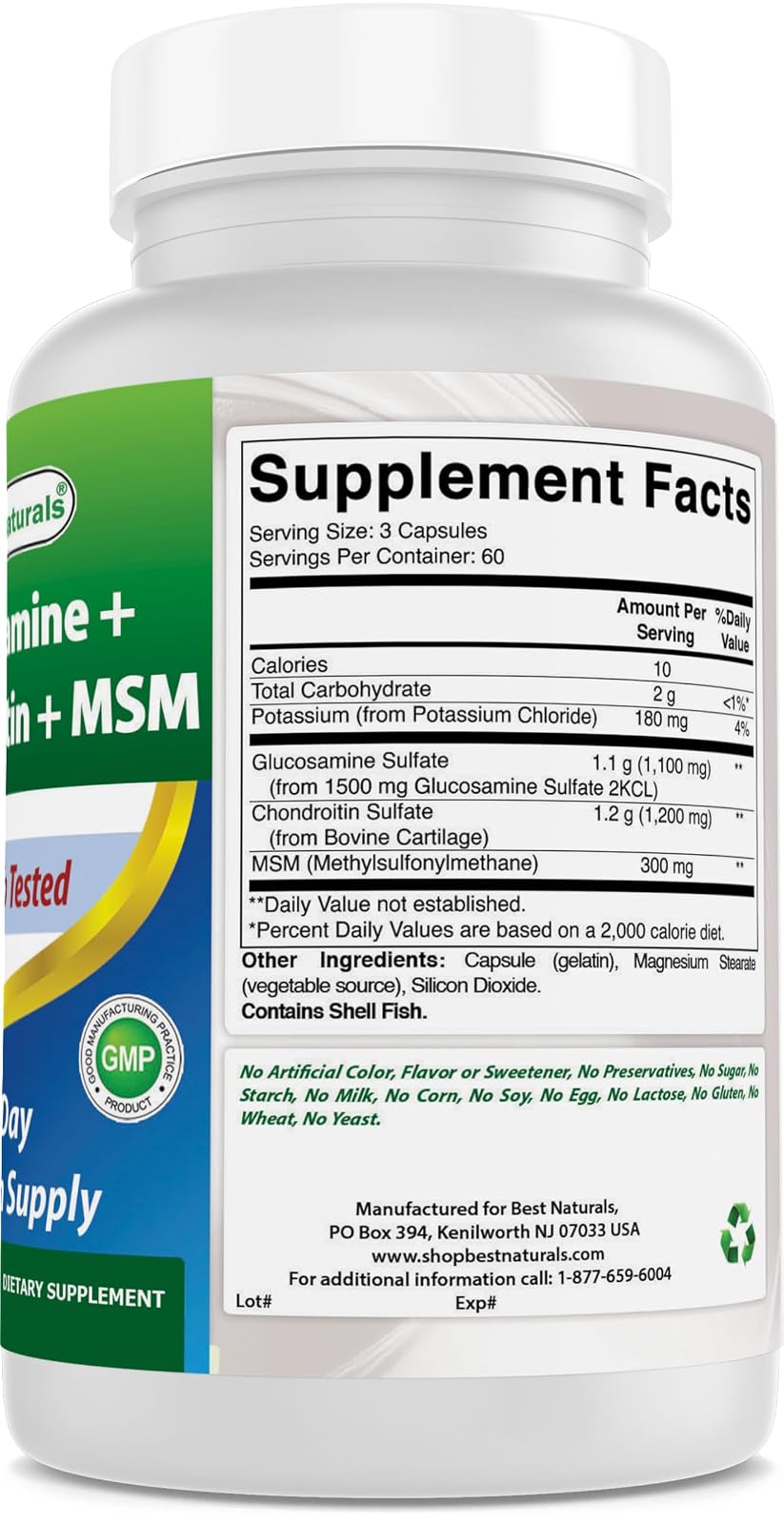 high potency glucosamine supplement benefits