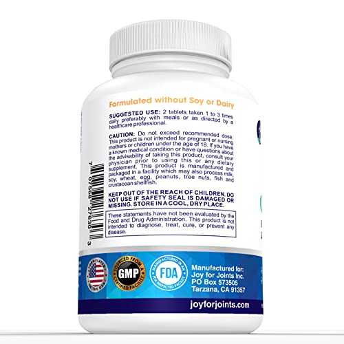 High potency glucosamine tablets
