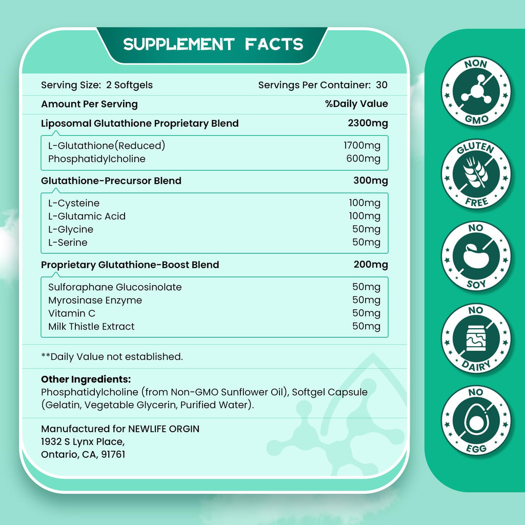 high potency glutathione capsules