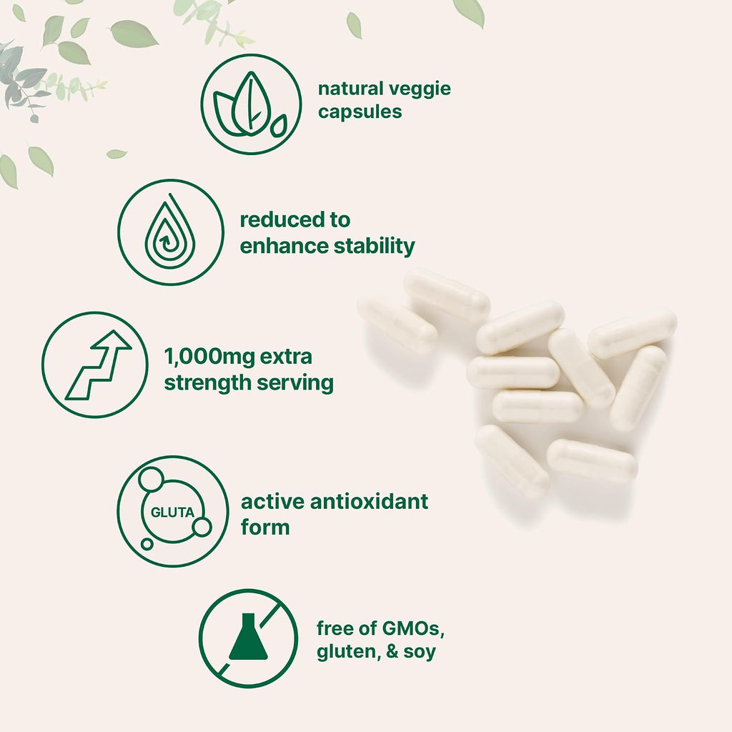 high potency glutathione capsules
