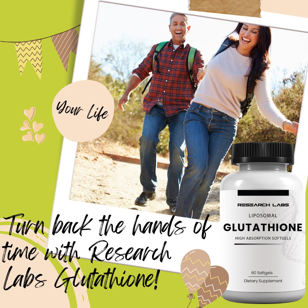 High potency glutathione softgels