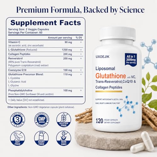High potency glutathione supplement