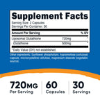 High potency glutathione supplement