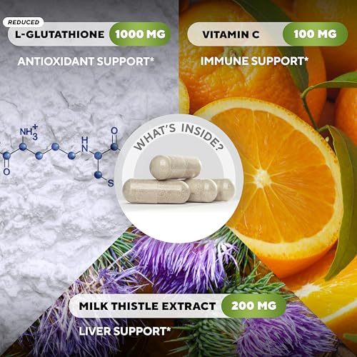 High potency glutathione with vitamin C