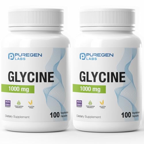 High potency glycine vegetarian capsules