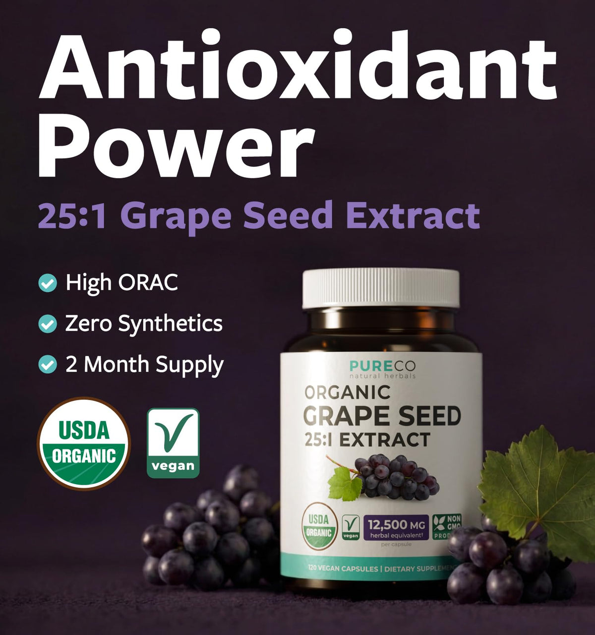 high potency grape seed capsules