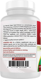 High potency Grape Seed Extract 400 mg
