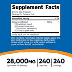 high potency grape seed extract