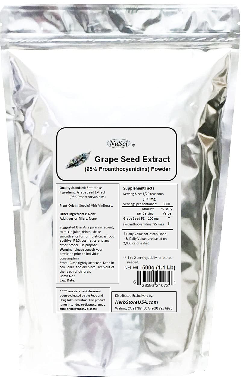 high potency grape seed extract