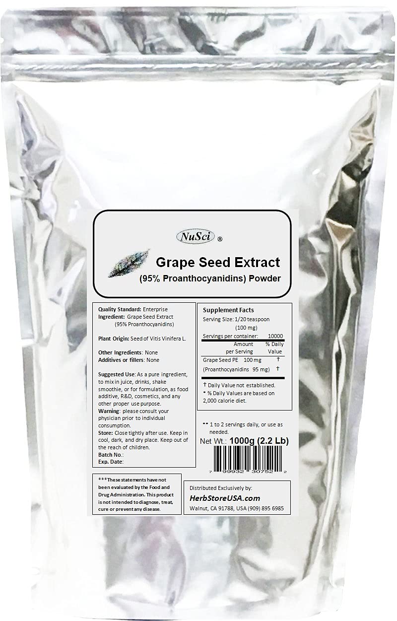 high potency grape seed extract