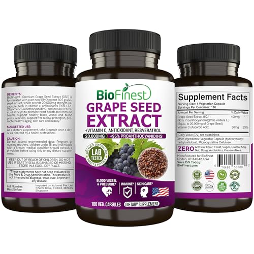high potency grape seed extract