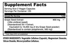 High potency grape seed supplement