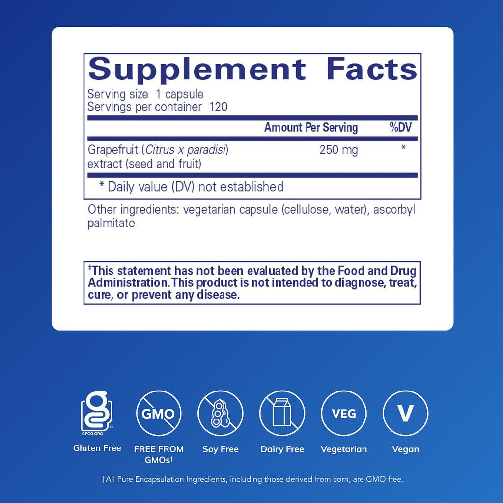 high potency grapefruit seed extract capsules