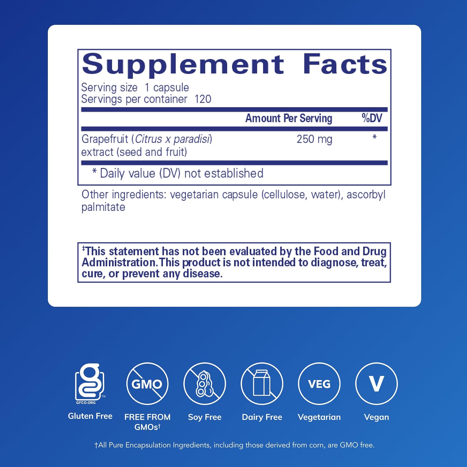 high potency grapefruit seed extract capsules