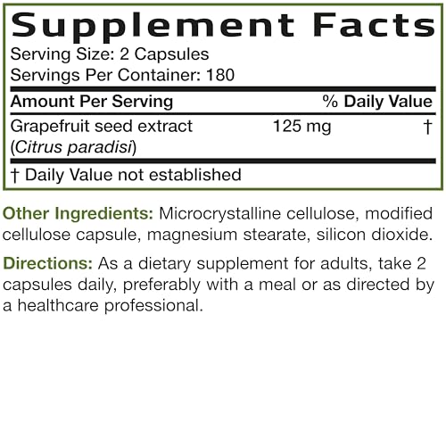 high potency grapefruit seed extract