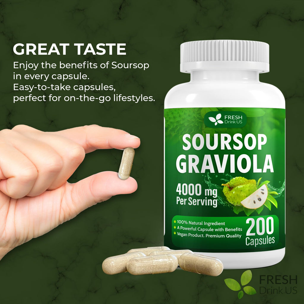 high potency graviola extract capsules