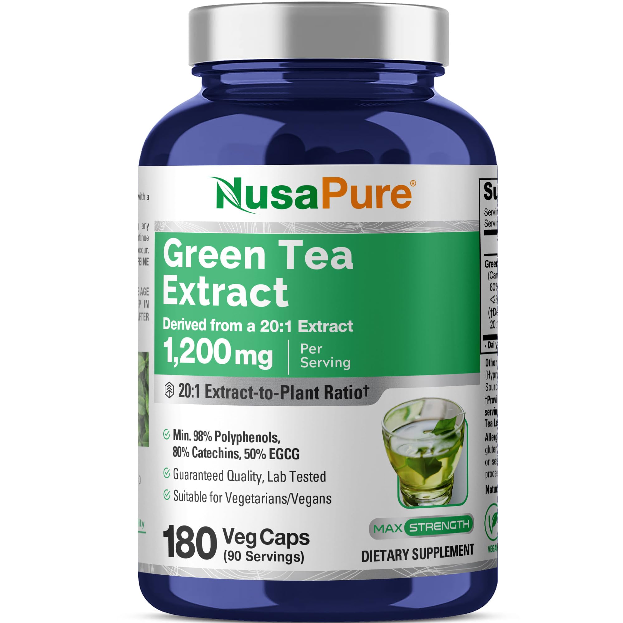 high potency green tea capsules